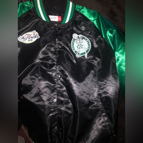 Mitchell & Ness | Jackets & Coats | New Boston Celtics Mitchell And ...